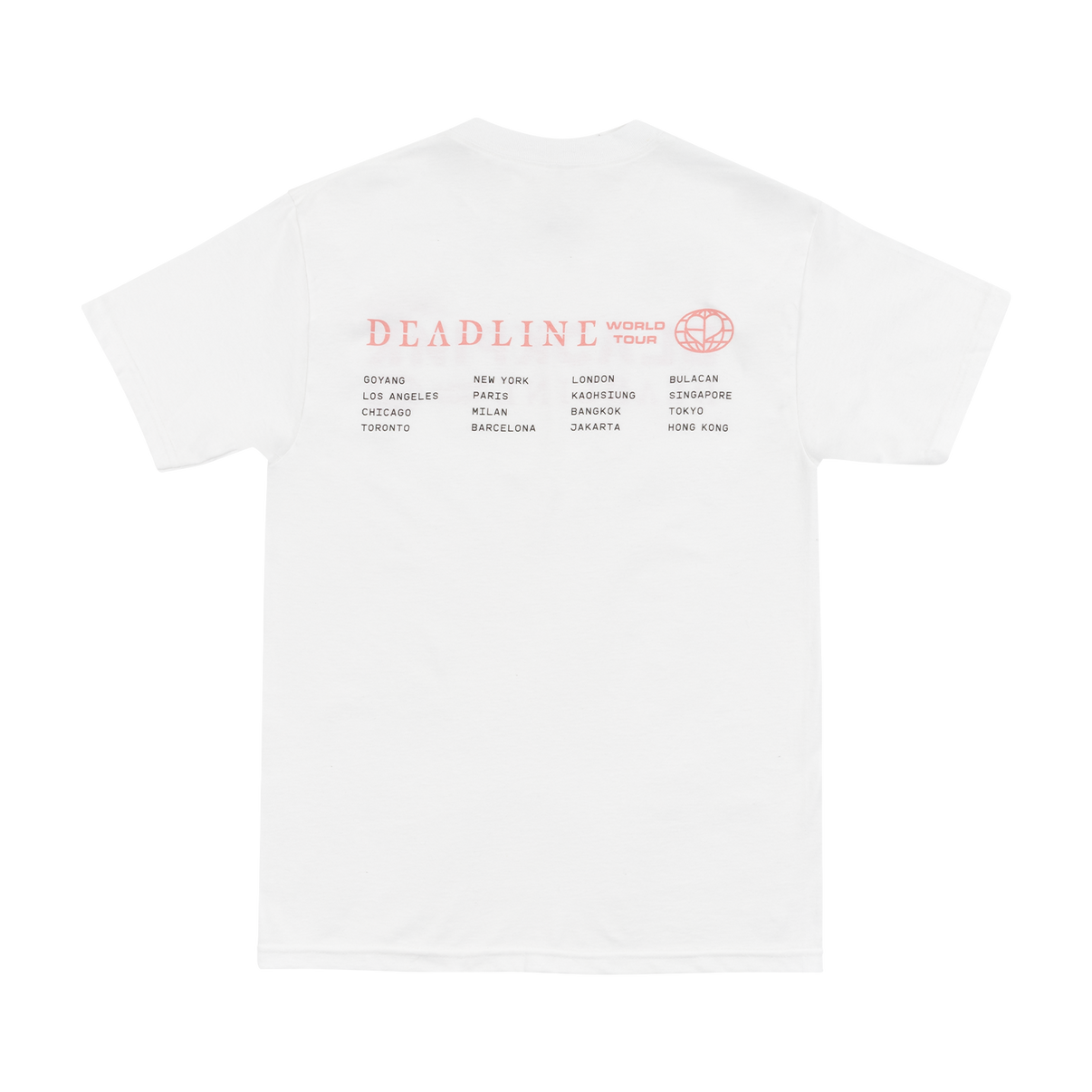 BLACKPINK World Tour Tee White – BLACKPINK OFFICIAL STORE (UK)